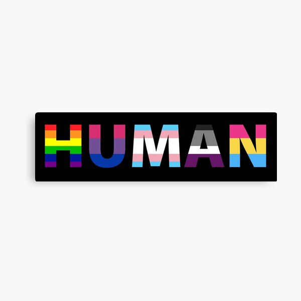 "Human Pride Flags - We Are All Human - Rainbow, Pride, Human After All ...