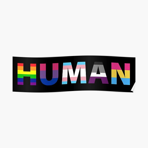 "Human Pride Flags - We Are All Human - Rainbow, Pride, Human After All ...
