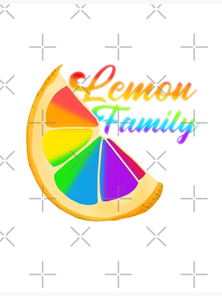 Póster «Lemon Cult - Diseño del orgullo de la familia del limón» de ...