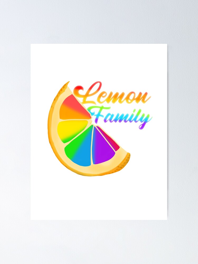 "Lemon Cult - Lemon Family Pride Design" Poster by apexofreality ...