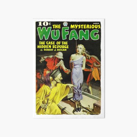 "The Case of the Hidden Scourge – Mysterious Wu Fang Retro Vintage Pulp ...