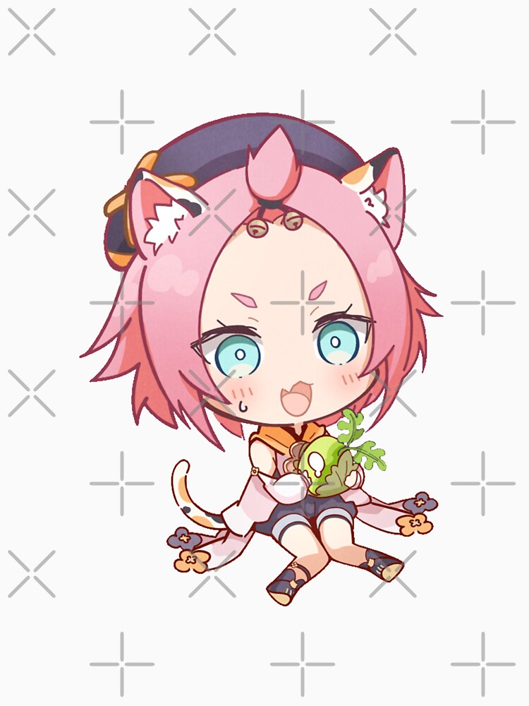 "Chibi Diona - Genshin Impact" T-shirt by persephonexx | Redbubble