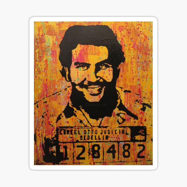 "Pablo Escobar" Sticker for Sale by bota4you | Redbubble