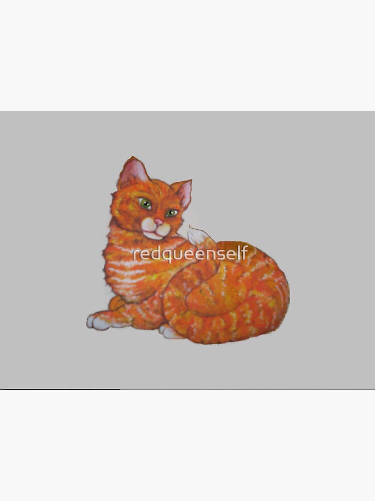 "Firecat" Sticker for Sale by redqueenself | Redbubble