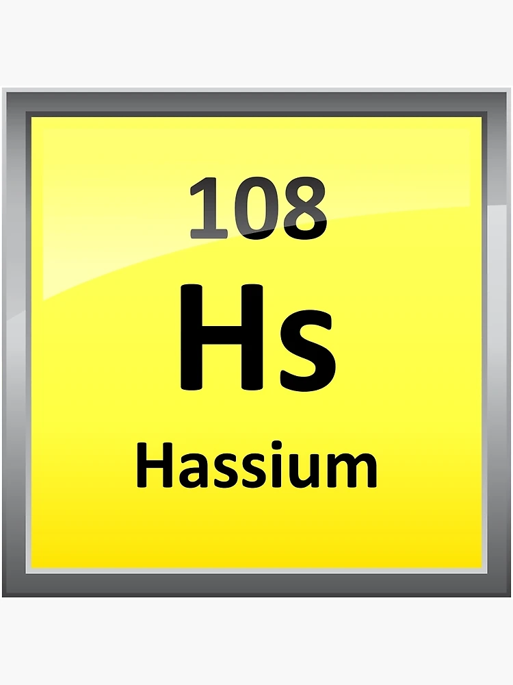 Hassium Metal