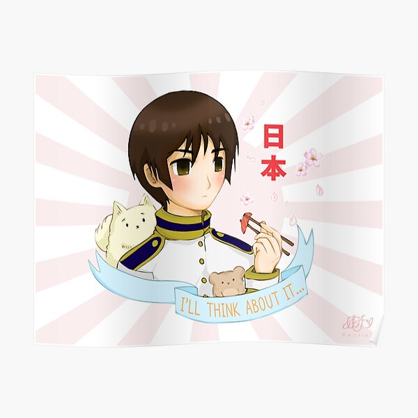 "APH Japan" Poster by ectini | Redbubble