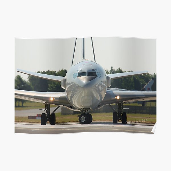 "AWACS at Waddington Airshow" Poster by Jondave | Redbubble