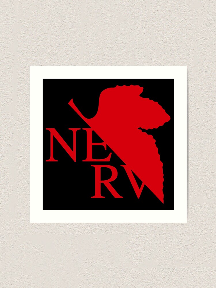 "Nerv Logo" Art Print for Sale by rudyAnimeShop | Redbubble
