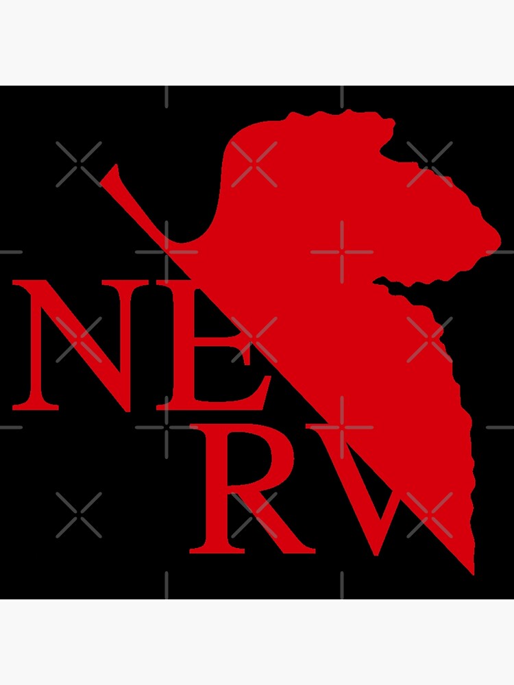 "Nerv Logo" Art Print for Sale by rudyAnimeShop | Redbubble