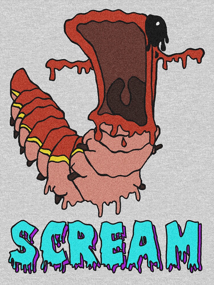 "Simpsons Screamapillar (colour)" T-shirt for Sale by NoTVAndNoBeer ...
