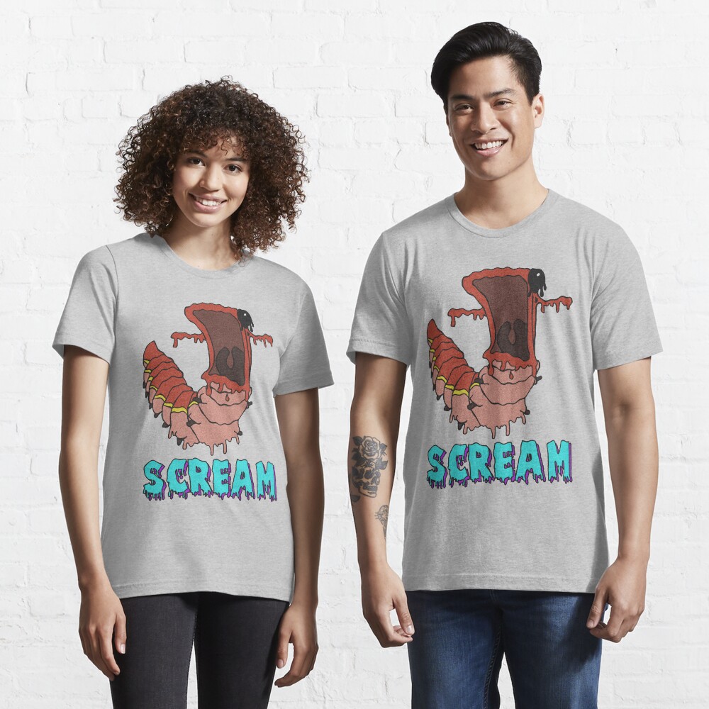 "Simpsons Screamapillar (colour)" T-shirt for Sale by NoTVAndNoBeer ...