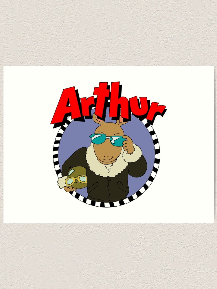 "Cool Arthur Logo " Art Print by EddieCas382 | Redbubble