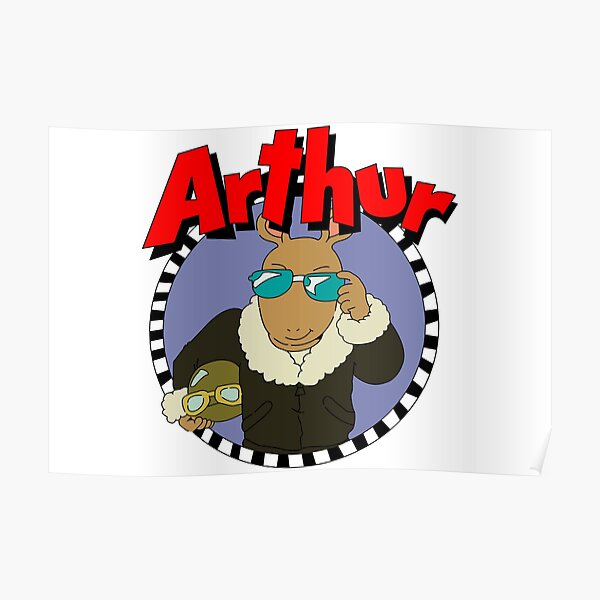 "Cool Arthur Logo " Poster for Sale by EddieCas382 | Redbubble