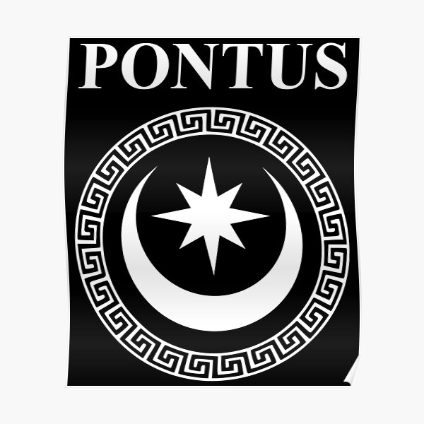 "Pontus Ancient Pontic Symbol of Mithradates" Poster for Sale by ...