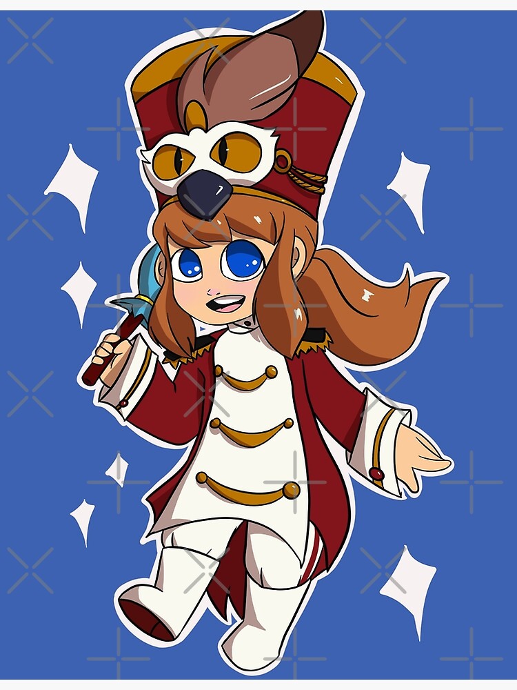 "A hat in Time Hat kid Parade" Poster for Sale by ByteGalaxies | Redbubble
