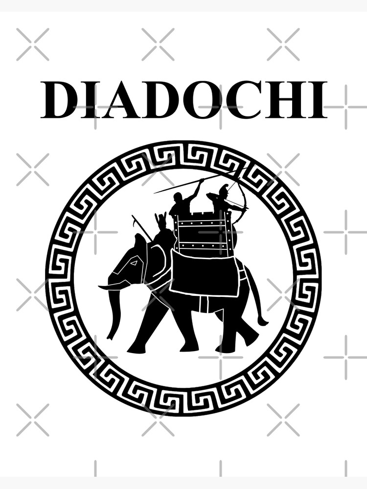 "Diadochi Alexander the Great Hellenic Successors" Art Board Print for ...