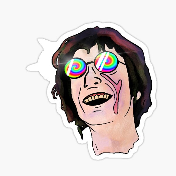 "Colorful Chop" Sticker for Sale by AltCultofDecay | Redbubble