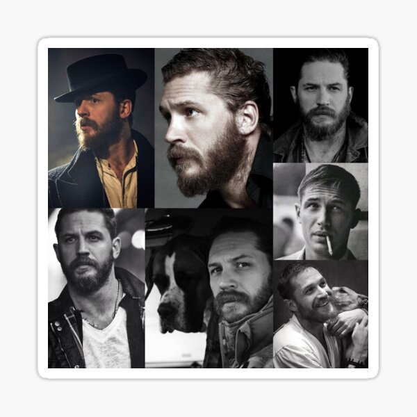 "Tom hardy art" Sticker by jeanaamasha93 | Redbubble