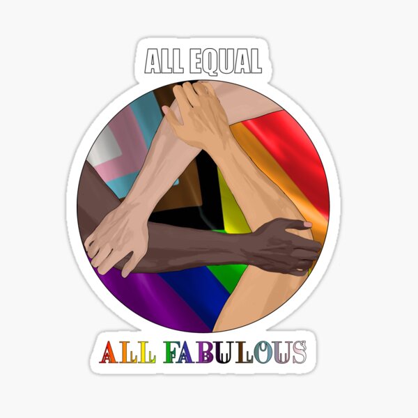 "Pride Equality" Sticker by MakkoCreative | Redbubble