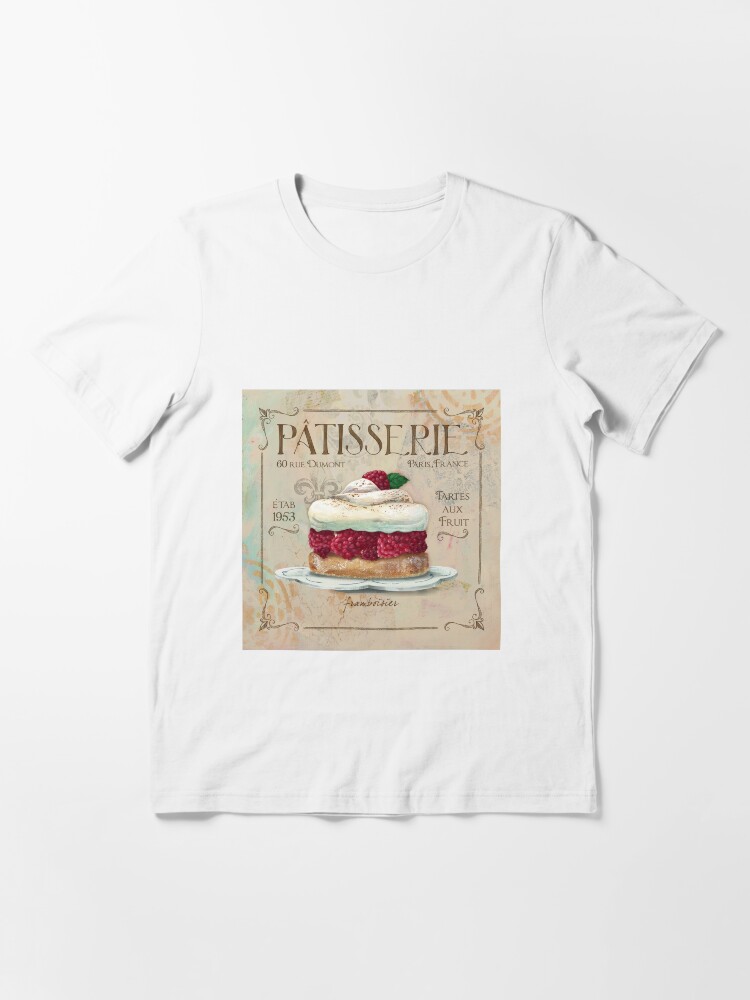 "French Pastry Patisserie Vintage look" T-shirt by FionaStokes ...