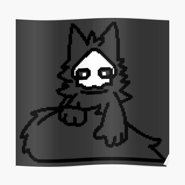 "Changed - Puro Sitting Tail Sprite" Poster by KonkeyZhong | Redbubble