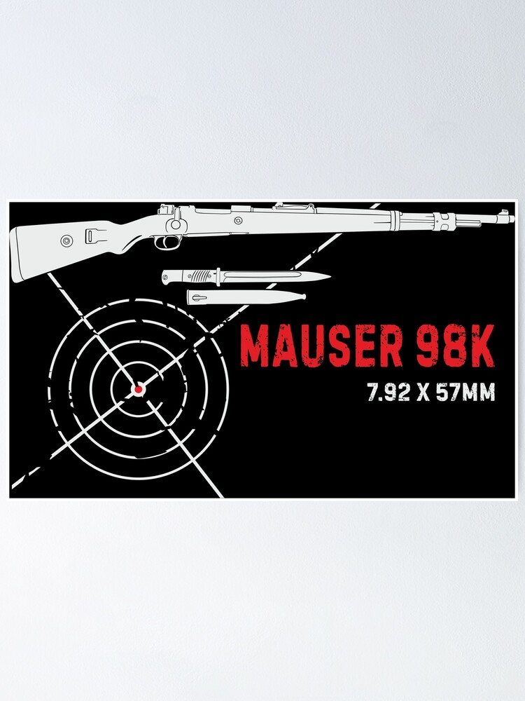 "Hobby weapons Mauser 98k" Poster by FAawRay | Redbubble
