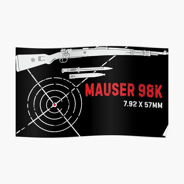"Hobby weapons Mauser 98k" Poster by FAawRay | Redbubble