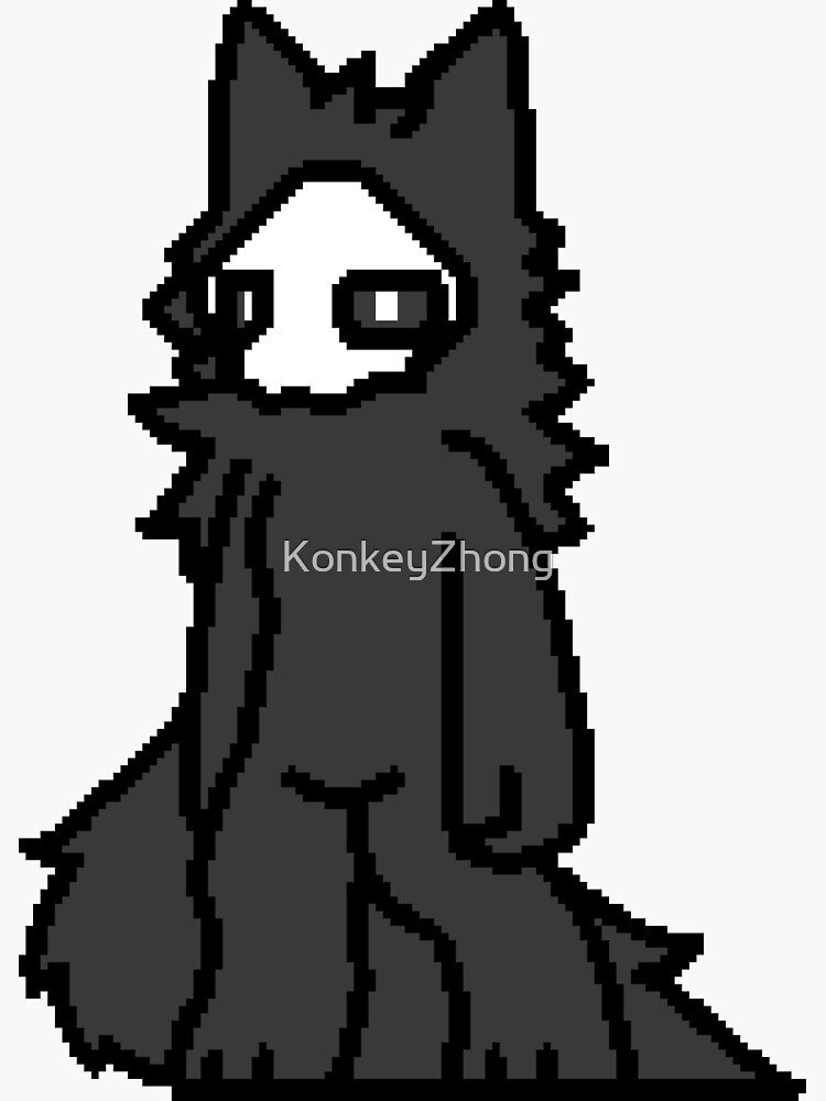 "Changed - Puro Walking Sprite" Sticker for Sale by KonkeyZhong | Redbubble