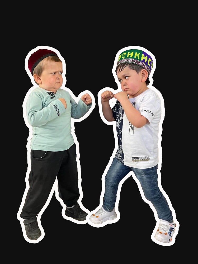 "Hasbulla Magomedov Mini Khabib Meme" T-shirt by KasbahArt | Redbubble