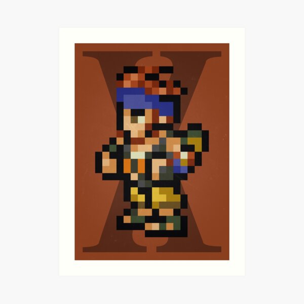 "Final Fantasy X - Wakka Sprite" Art Print by SpriteZone | Redbubble