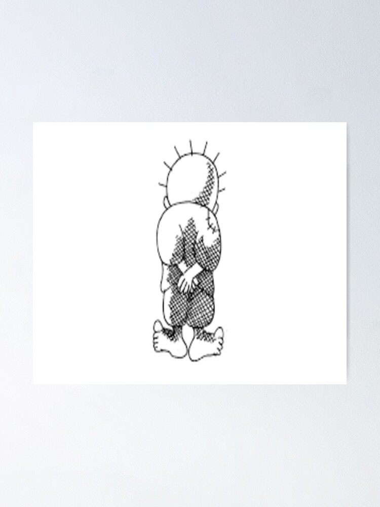 "Handala logo" Poster for Sale by Nouraelfaiki | Redbubble