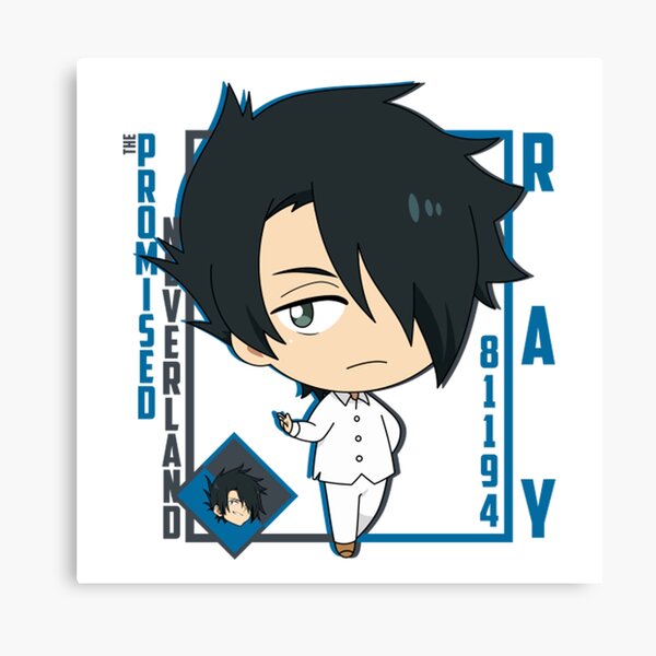 "The Promised Neverland - Ray chibi" Canvas Print by MickeyCarthy ...