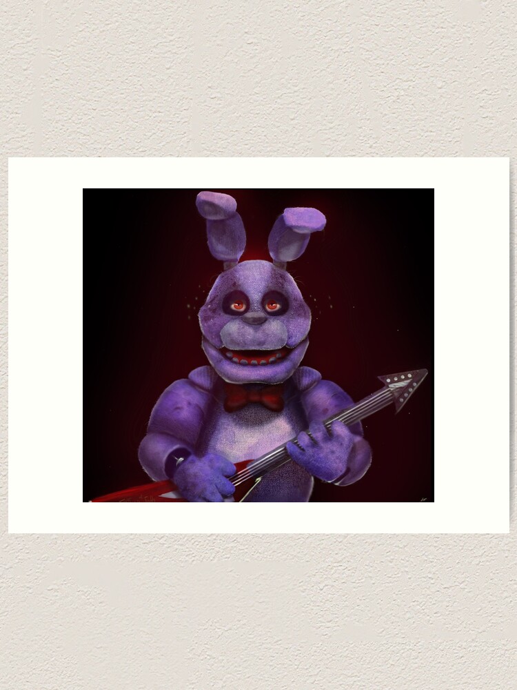 "REALISTIC BONNIE RENDER - FNaF FIVE NIGHTS AT FREDDY'S" Art Print by ...