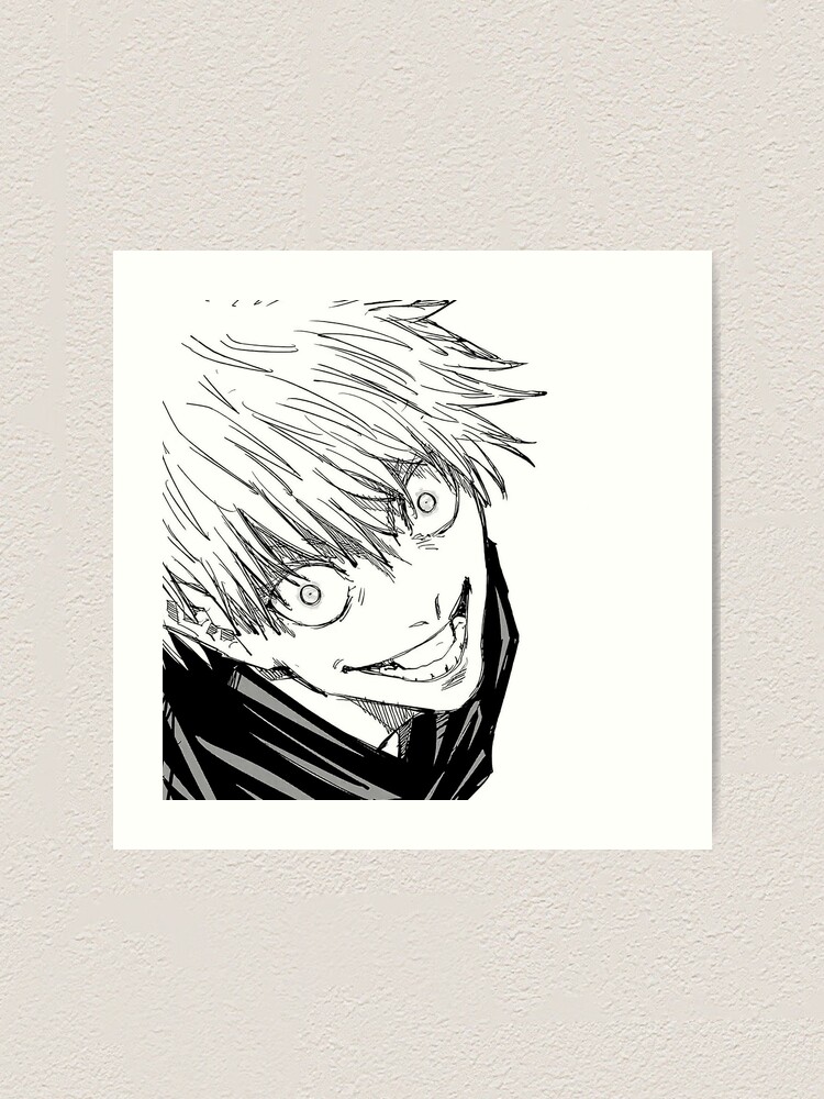 "Crazy Gojo | Jujutsu Kaisen" Art Print by AoiDoi | Redbubble