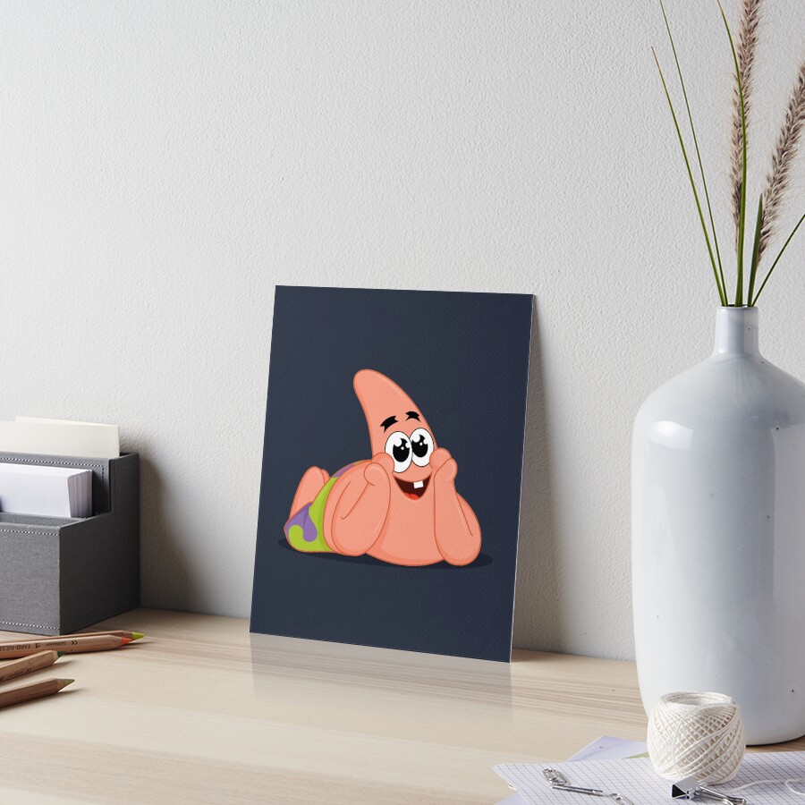 "Patrick Star" Art Board Print for Sale by tolittlearrows | Redbubble