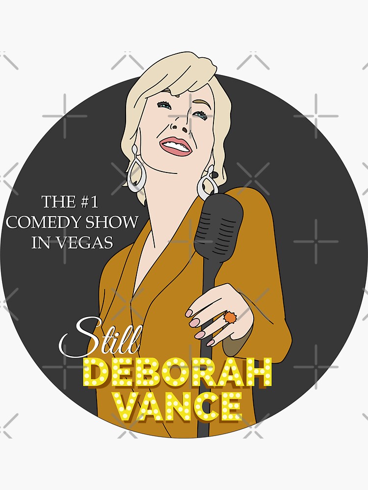 "Still Deborah Vance" Sticker for Sale by thecompassrose | Redbubble