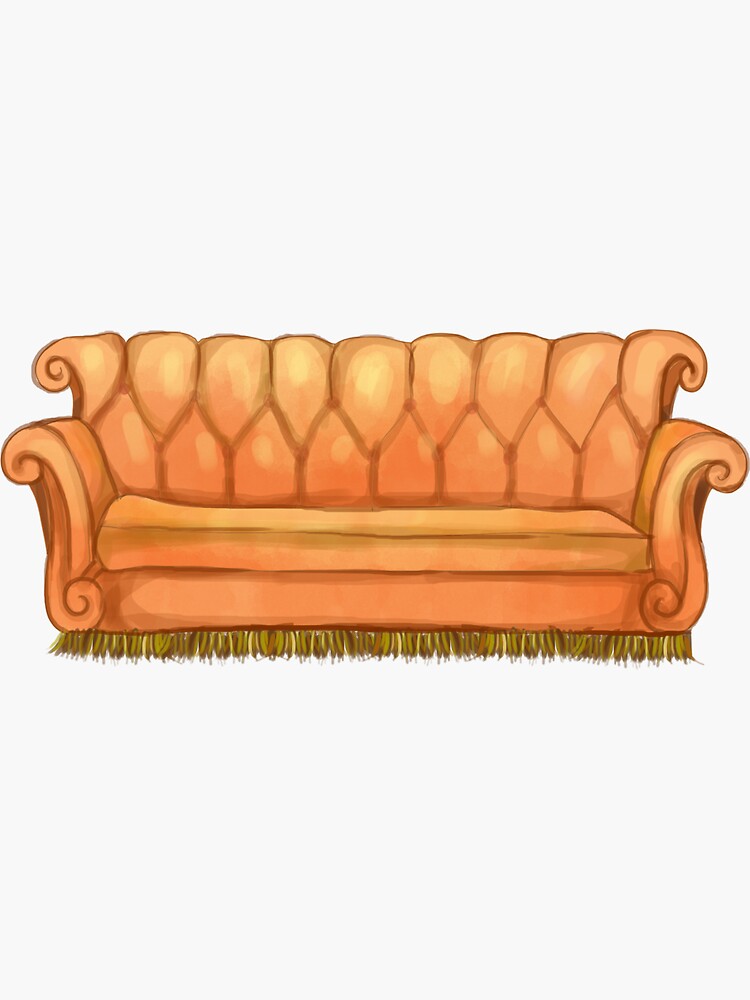 "Couch " Sticker for Sale by ImaginacionMx | Redbubble