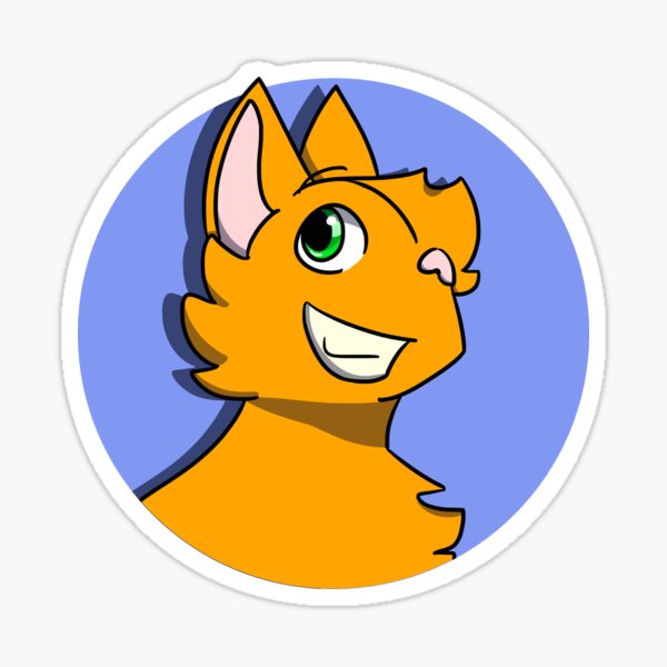 "Firestar" Sticker for Sale by EmberDino | Redbubble