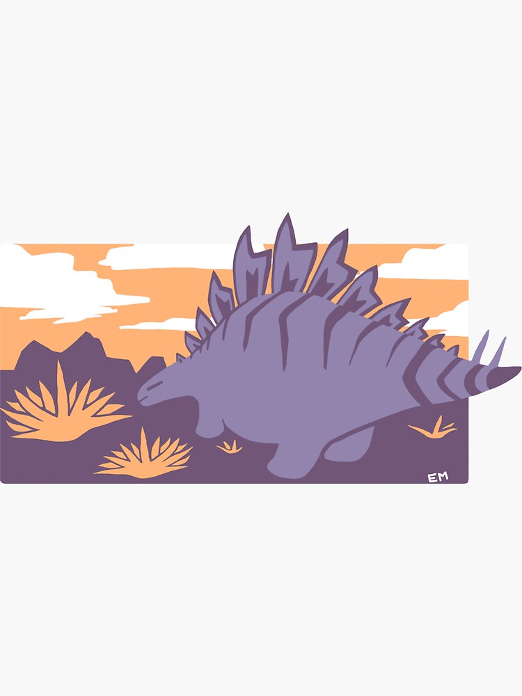 "Desert Spikes" Sticker by Tuhdumta | Redbubble