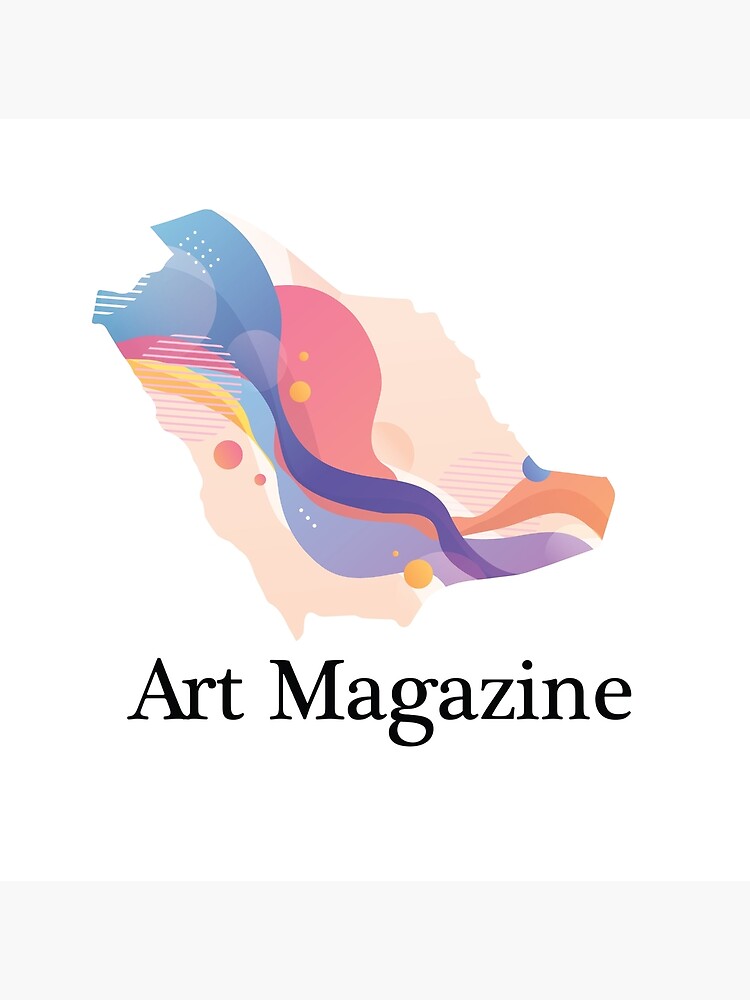 "Saudi Art Magazine Logo" Poster for Sale by saudiartmag | Redbubble