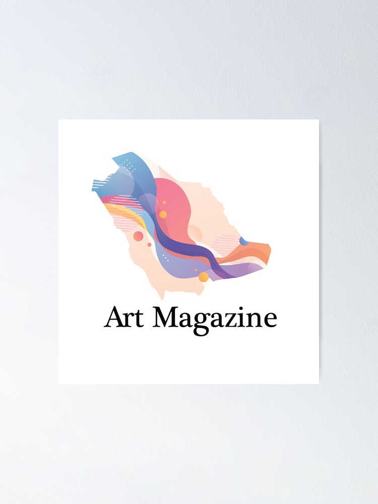 "Saudi Art Magazine Logo" Poster for Sale by saudiartmag | Redbubble