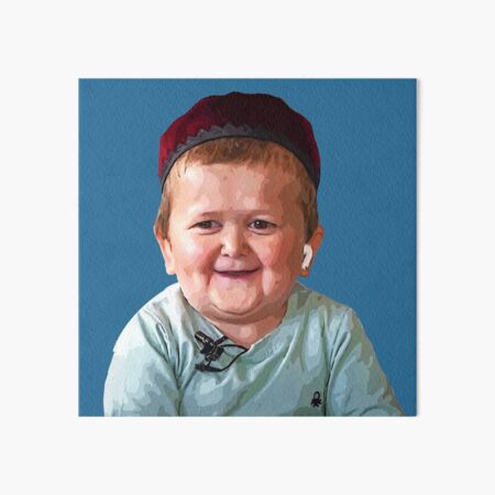 "hasbulla cute smiling face" Art Board Print by Babastyle | Redbubble