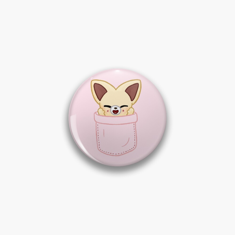 Pegatina con la obra «FoxlNy SKZOO Pocket» de Hanney Lemon | Redbubble