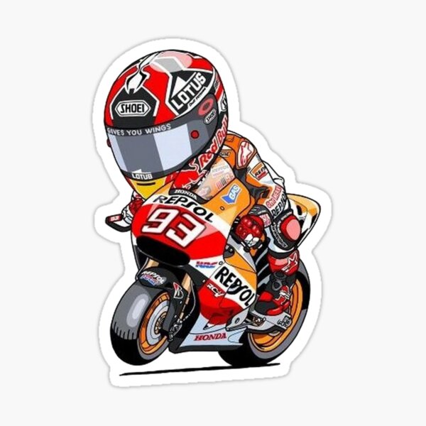 Marc Marquez Stickers | Redbubble
