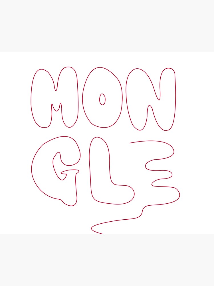 "mongle fluffy logo" Poster for Sale by monglemongel | Redbubble