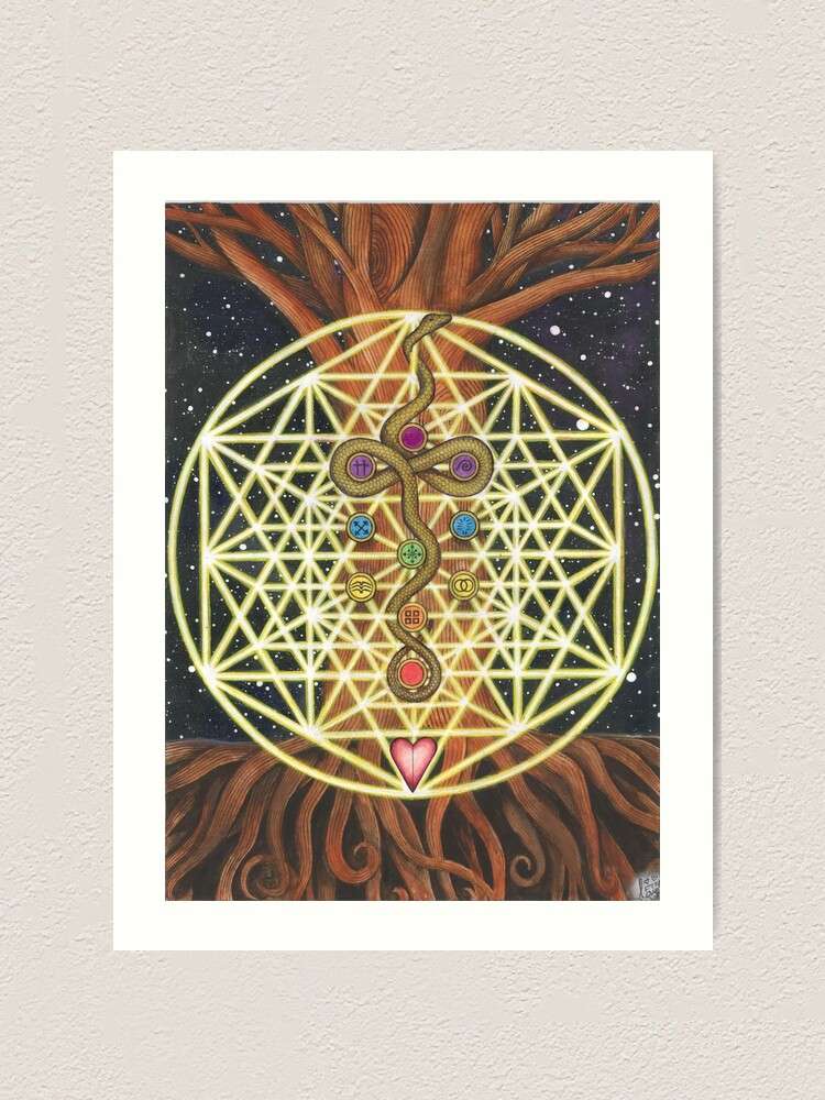 "Universal Tree of Life" Art Print by Francescalove | Redbubble