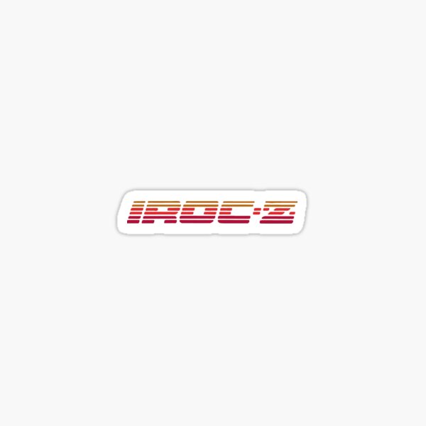 "Chevy Camaro IROC-Z Logo | Camaro gift" Sticker for Sale by blancaz ...