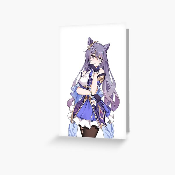 "[SALE] Keqing Cute Genshin Impact" Greeting Card for Sale by iuanime ...