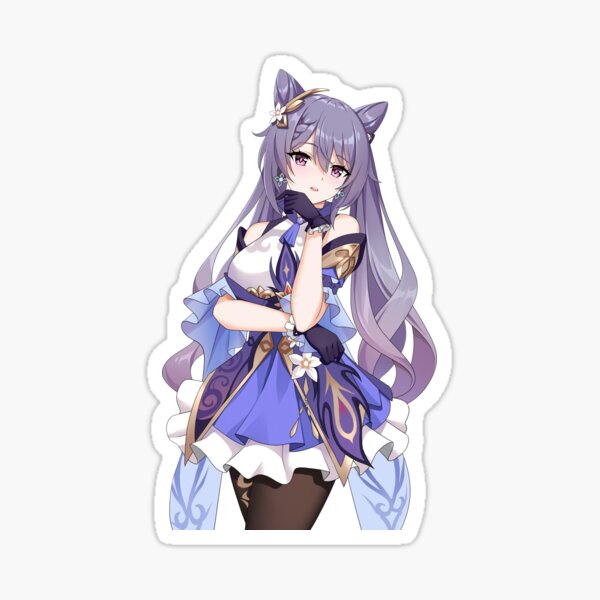 "[SALE] Keqing Cute Genshin Impact" Sticker for Sale by iuanime | Redbubble