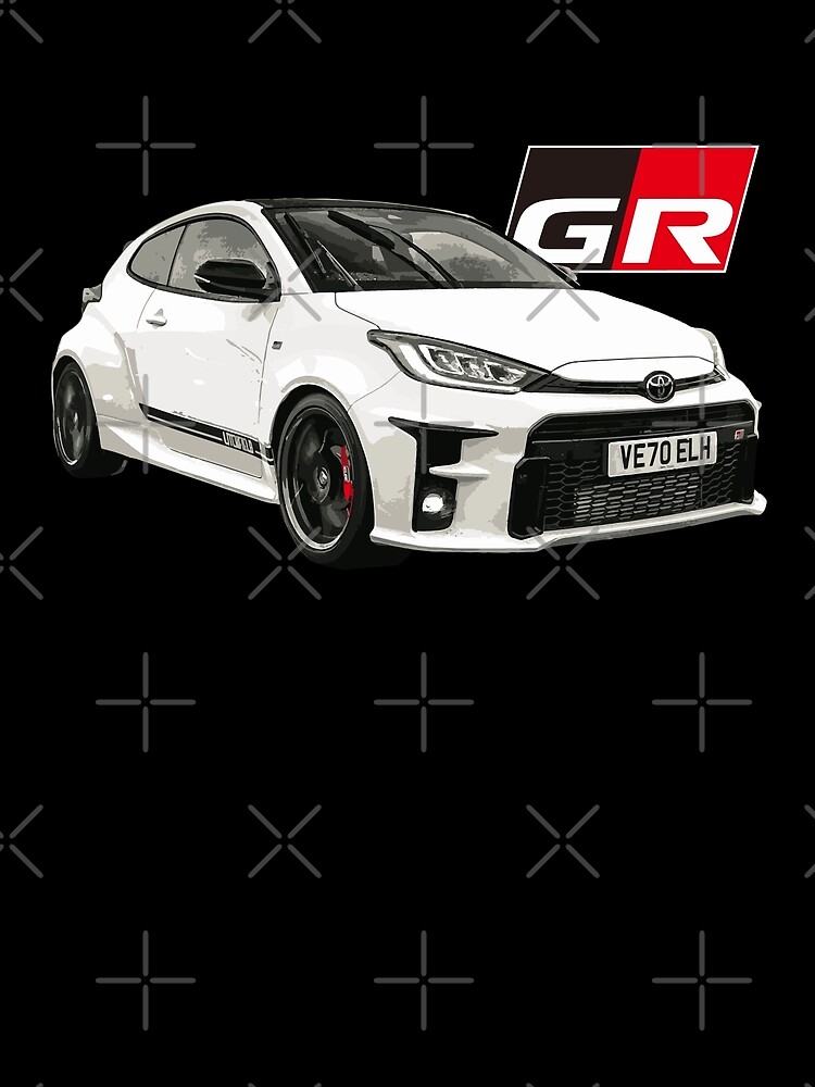 "GR yaris GAZOO RACING APEX WHITE tuned" Poster by cowtownCOWBOY ...